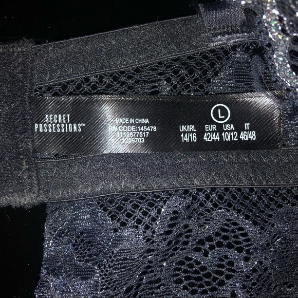 Secret Possessions | Intimates & Sleepwear | Secret Possessions Black ...